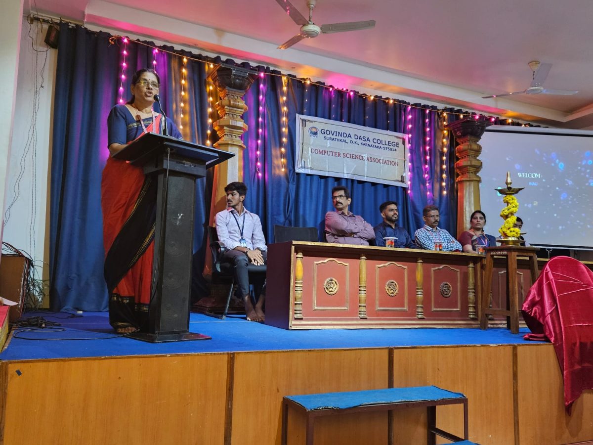 Inauguration of Computer Science Association[2025-2026] – Govinda Dasa ...