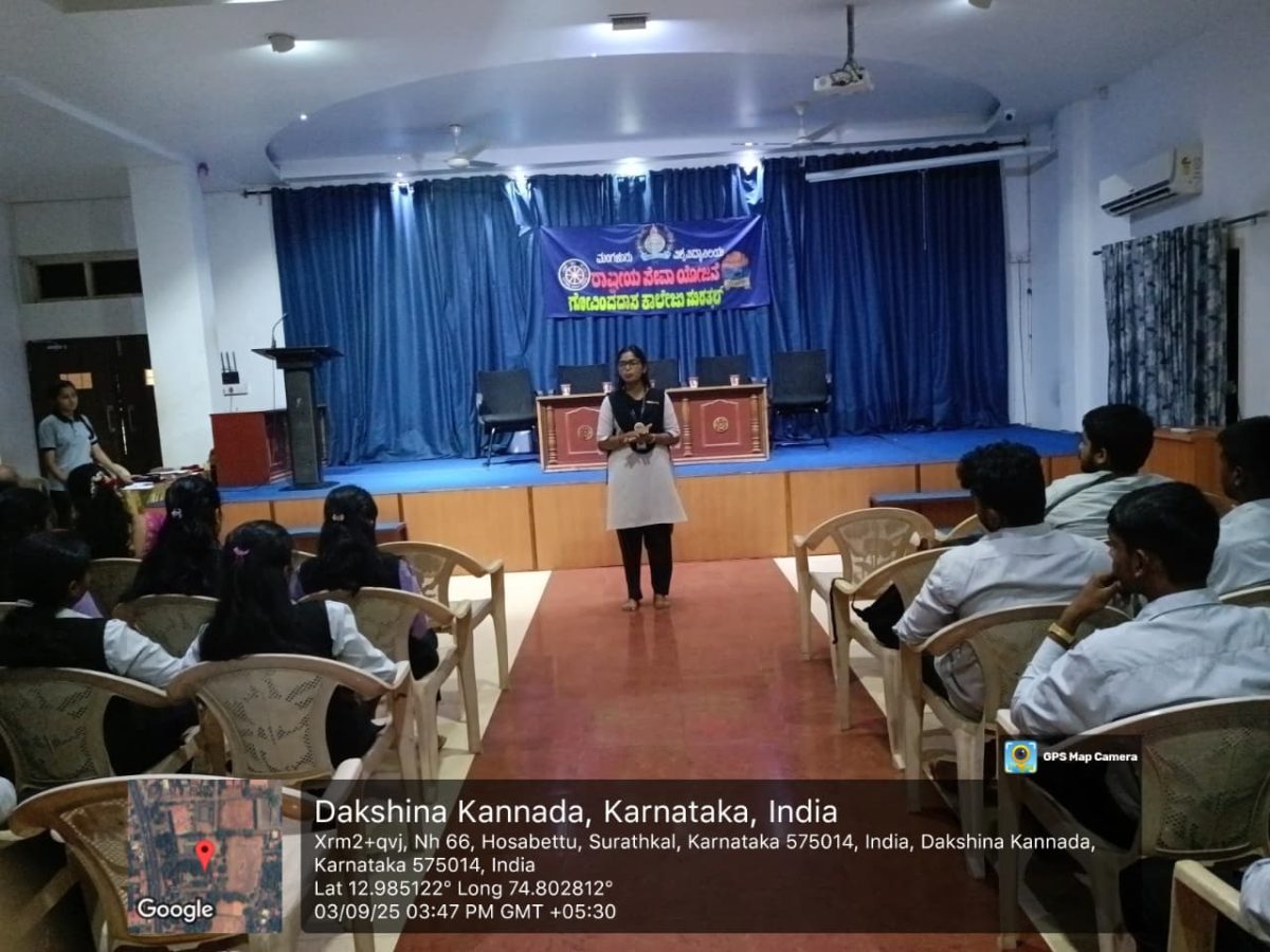 NSS Orientation Programme – Govinda Dasa College