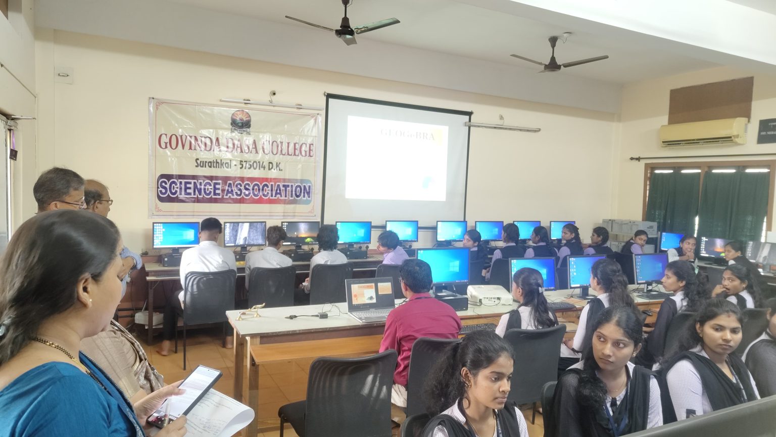 Mathamatics workshop -On visualization of mathematical concepts through geogebra-2025 – Govinda ...